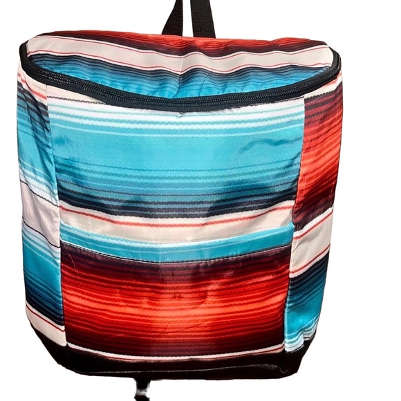 Bags | Brand New Western Redandteal Backpack Cooler | Poshmark